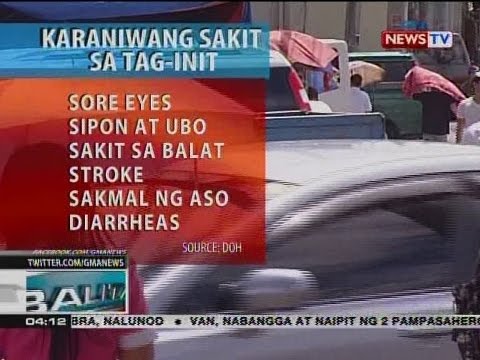BP: Mga karaniwang sakit sa tag-init - YouTube