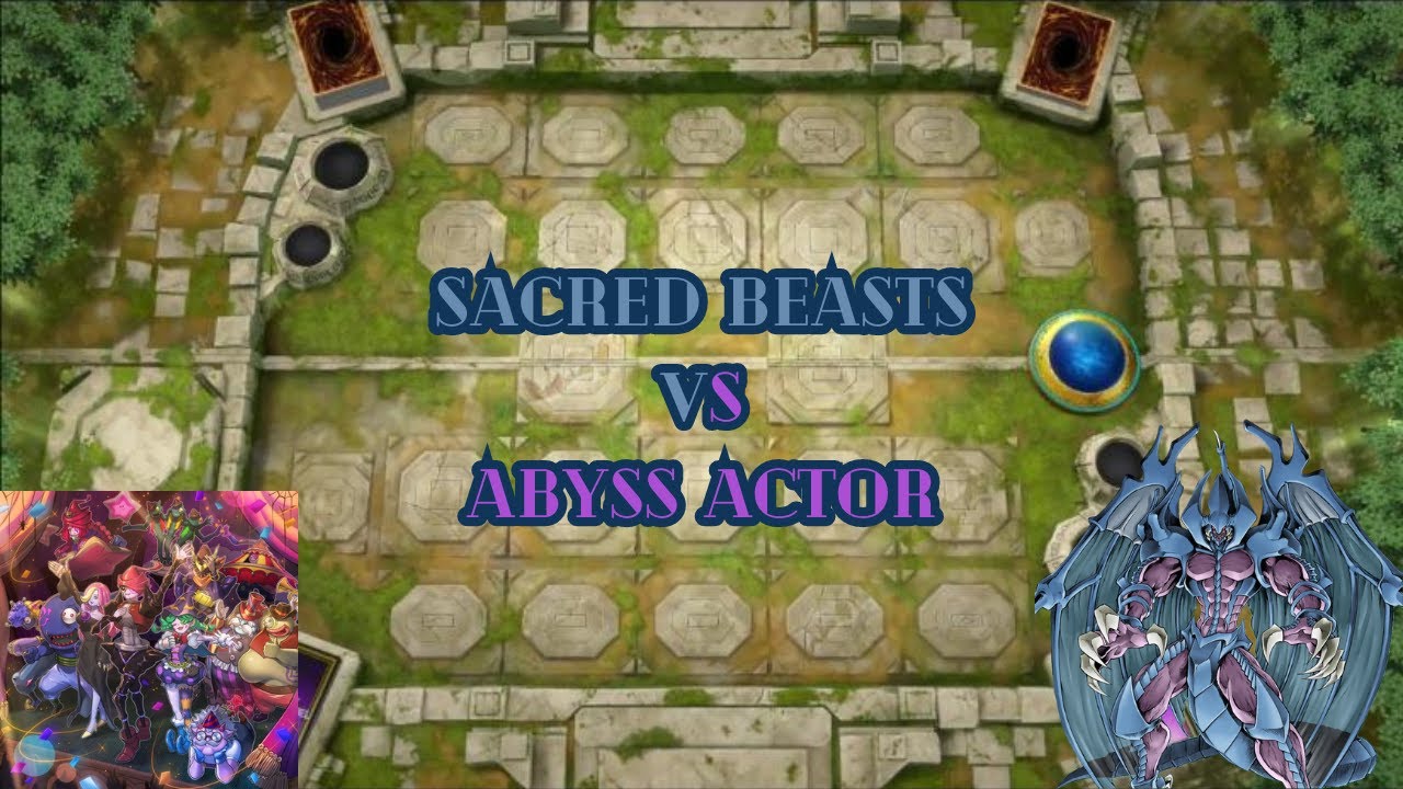 YU-GI-OH Master Duel: Abyss Actor vs The Sacred Beasts - YouTube