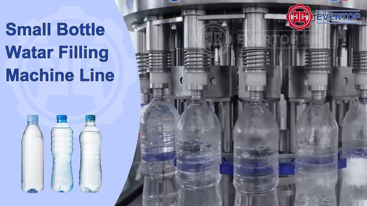 Small Bottle Water Filling Machine Equipment, Bottling Production Line ...