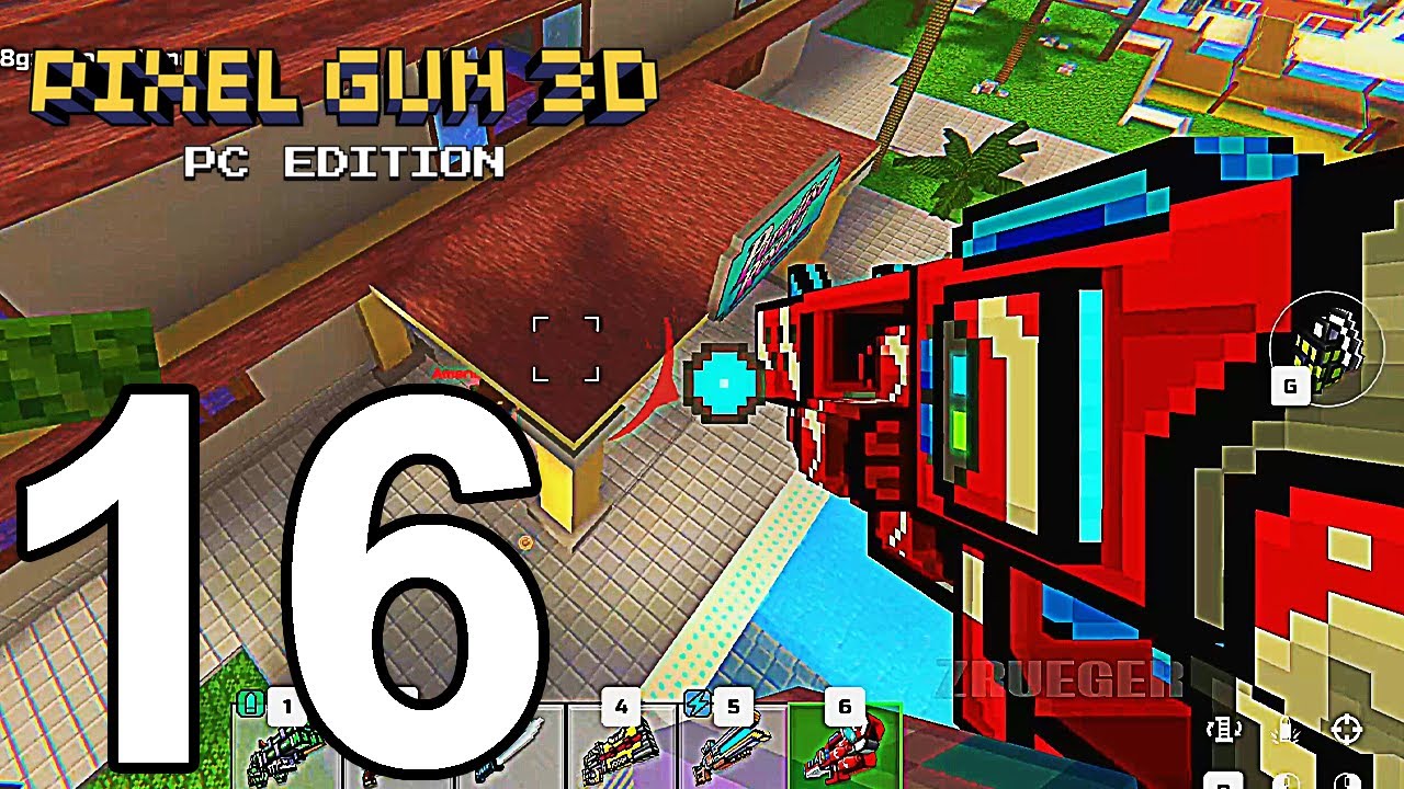 Pixel Gun 3D PC Edition Part 16 Gameplay Walkthrough PC Steam - YouTube