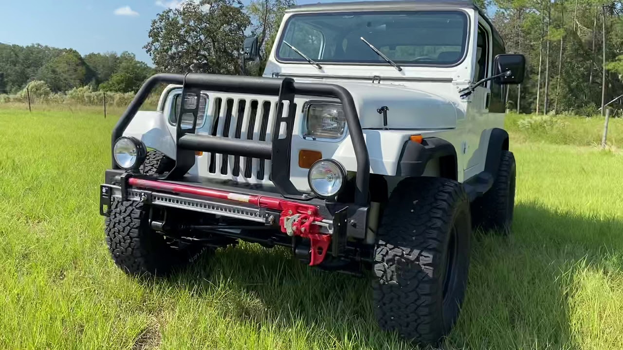 1989 Jeep YJ Full Restoration - YouTube