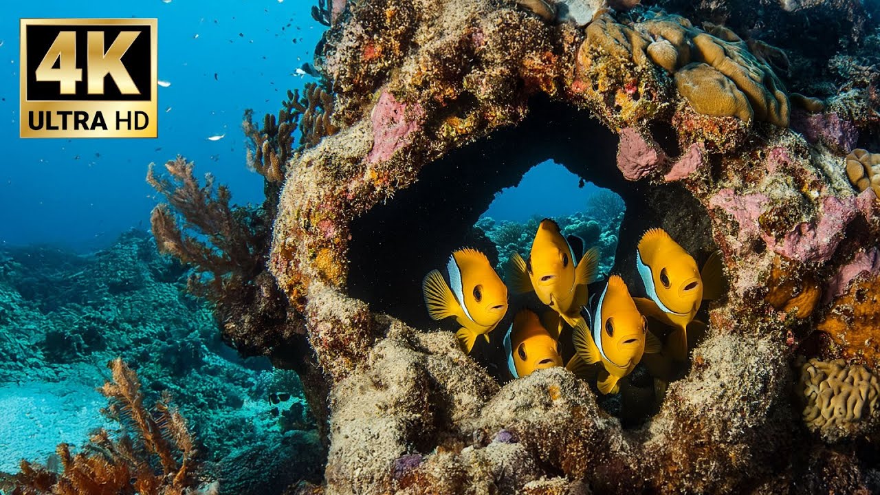 Tranquil Ocean Journey 4K – Discover the Wonders of Marine Life with ...