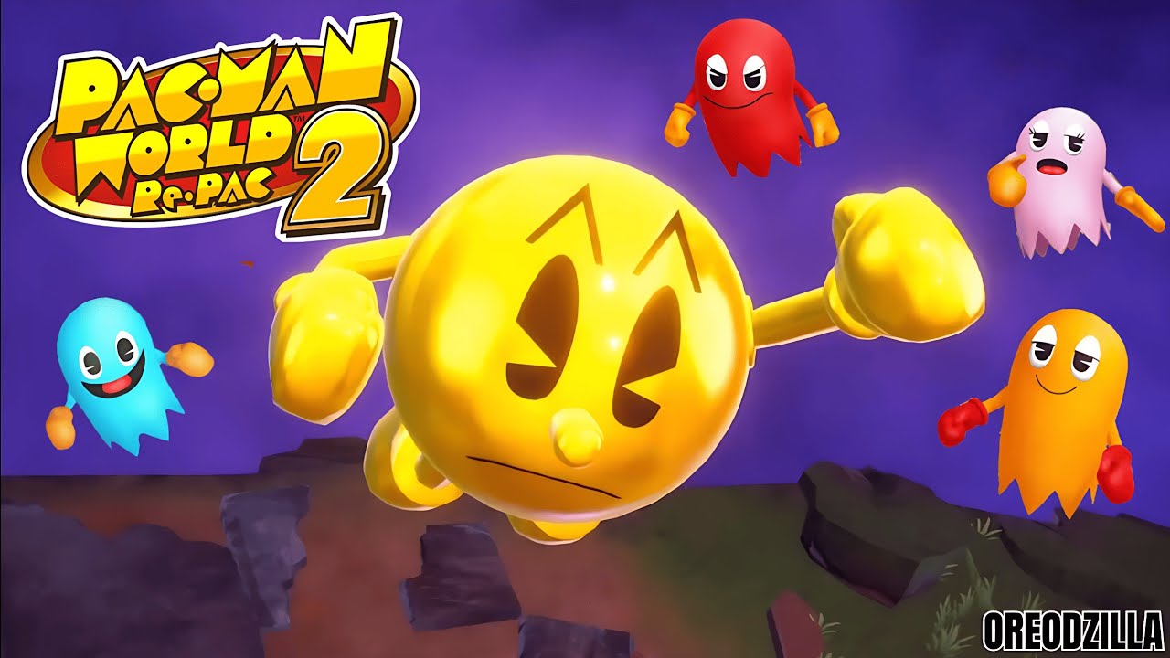 PAC-MAN WORLD 2 Re-PAC Secret Postgame Story 100% Guide All Fruits ...