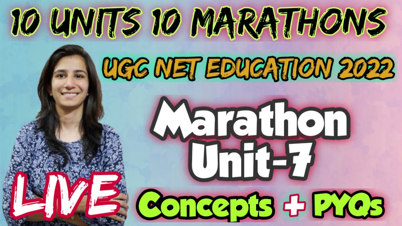 Marathon-7 Unit-7 | Pedagogy, Andragogy and Assessment | UGC NET ...