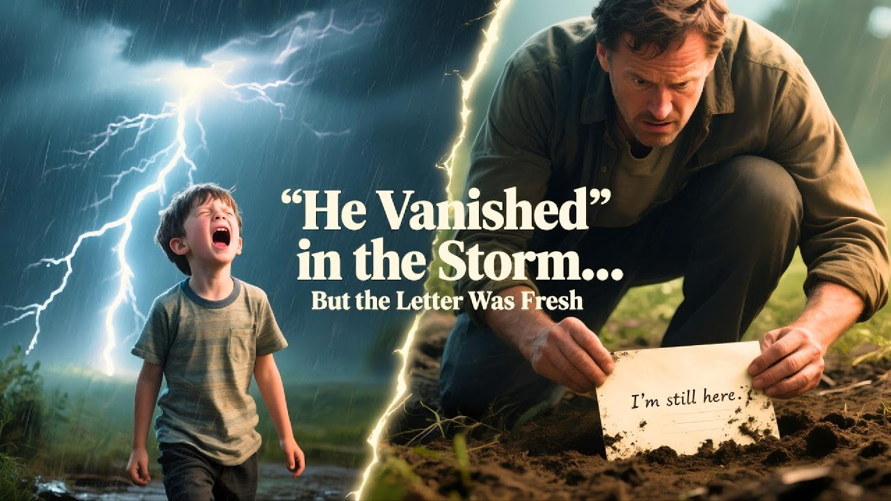 Boy Vanished During Storm, 8 Years Later Dad Finds Secret Letter Buried ...