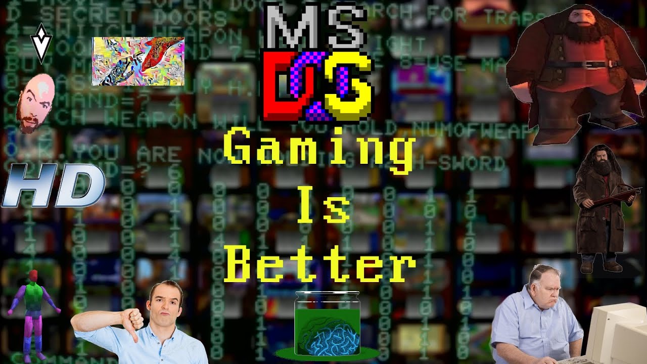 DOS Gaming Is Better Part VII: The Graphics - YouTube