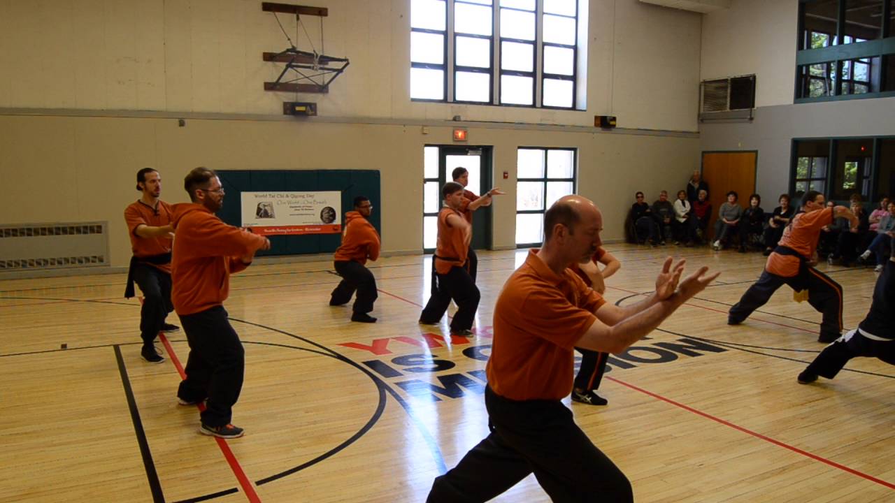 World Tai Chi Day 2016 Chen 9 Movement Form - YouTube