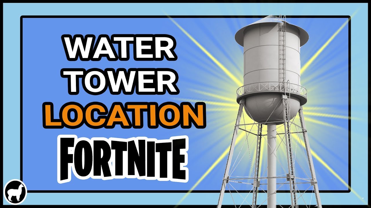 Fortnite - Dance of Top of a Water Tower Challenge | Fortnite Water ...