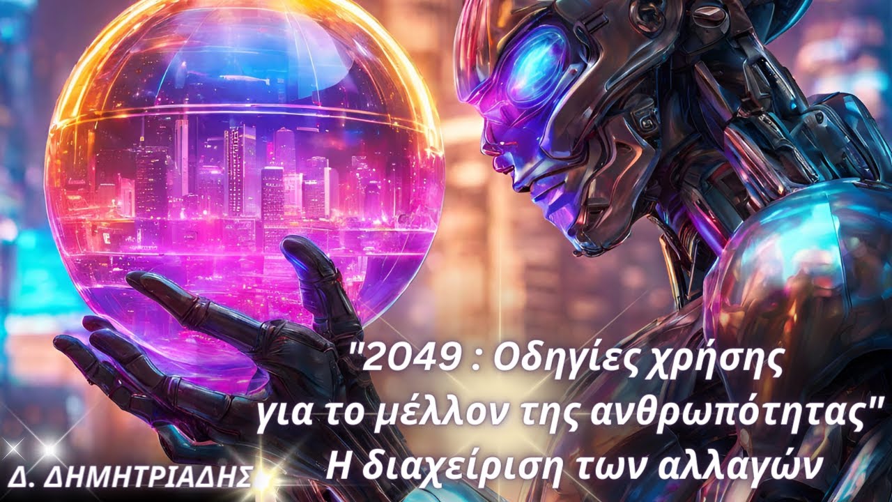Δημήτρης Δημητριάδης: "2049: Οδηγίες χρήσης για το μέλλον της ...