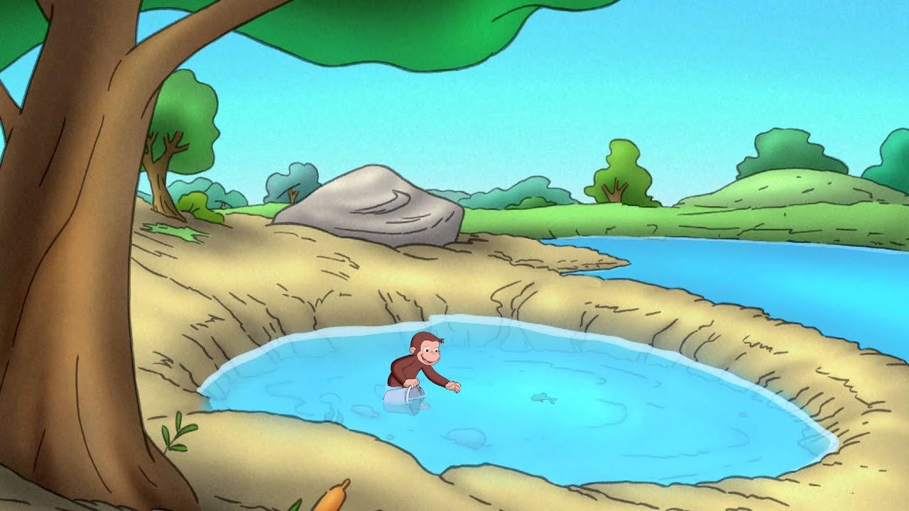 Curious George Episode - Little Fish, Littler Pond HD - YouTube