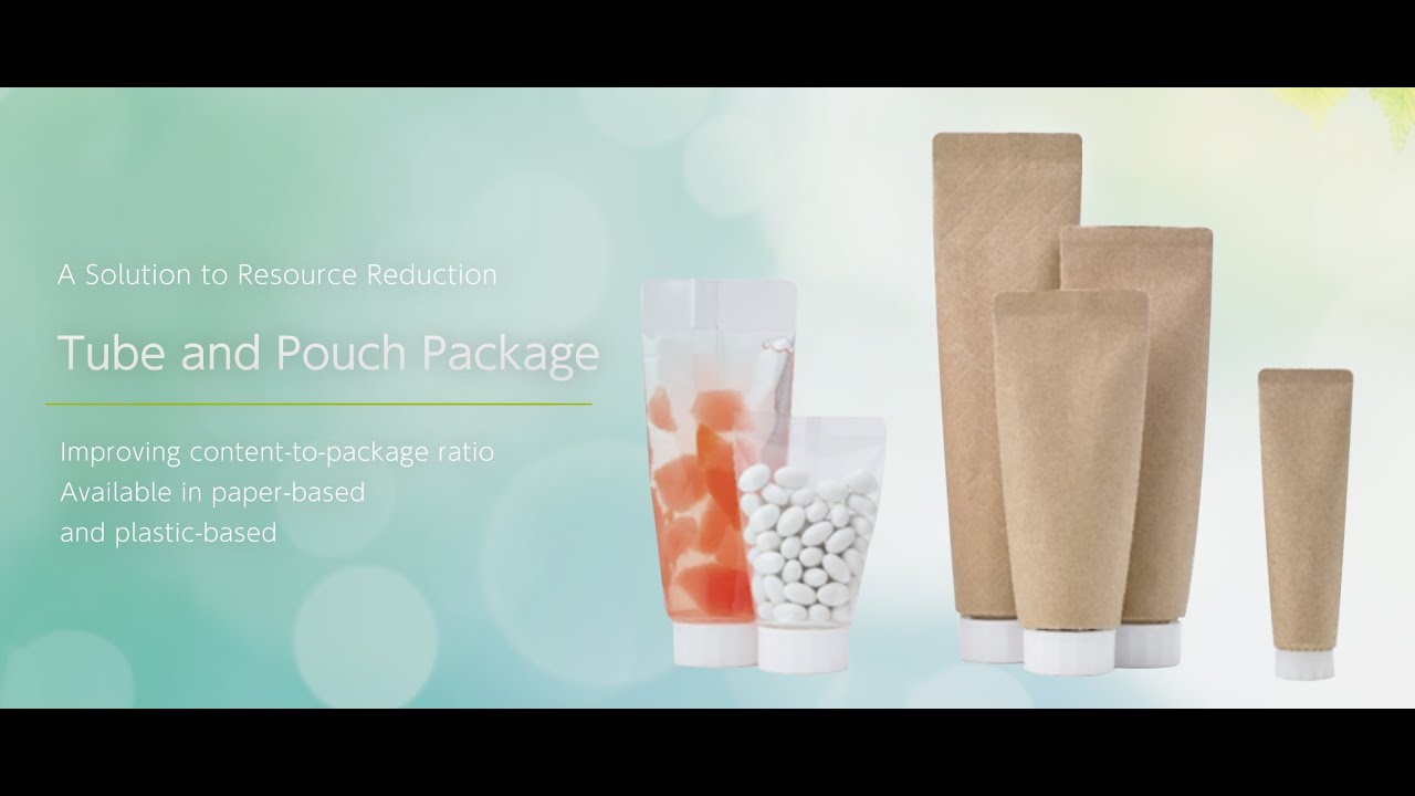 Toppan's sustainable solution_Tube and pouch package+EP-PAK - YouTube