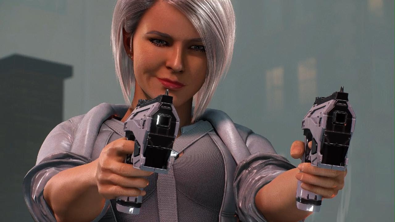 Spider-Man PS5 - Spiderman Meets Silver Sable PS5 Gameplay - YouTube