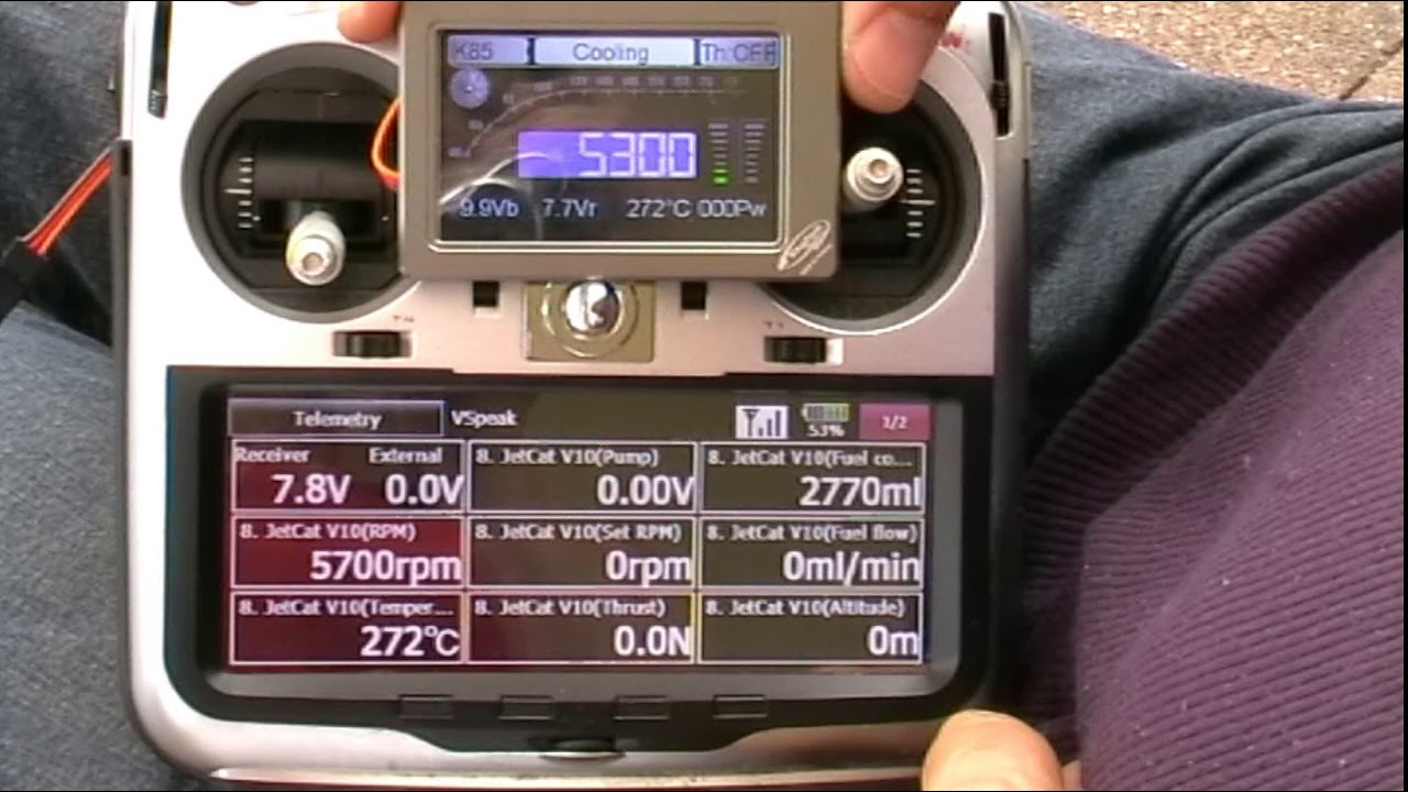 VSpeak ECU Konverter: KingTech - Futaba S.BUS2 #JetCat V10 display ...