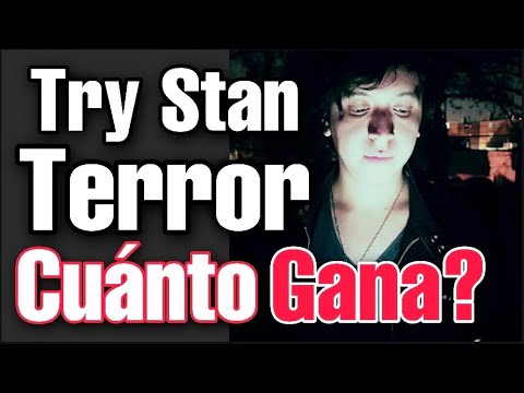 🤑👉🔴CUANTO GANA TRY STAND TERROR YOUTUBE| CUANTO GANA YOUTUBER| CUANTO ...