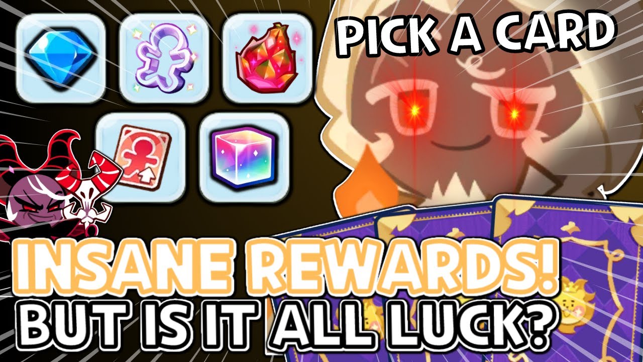 IS IT ALL LUCK?! INSANE NEW Card Game Event! | Cookie Run Kingdom - YouTube