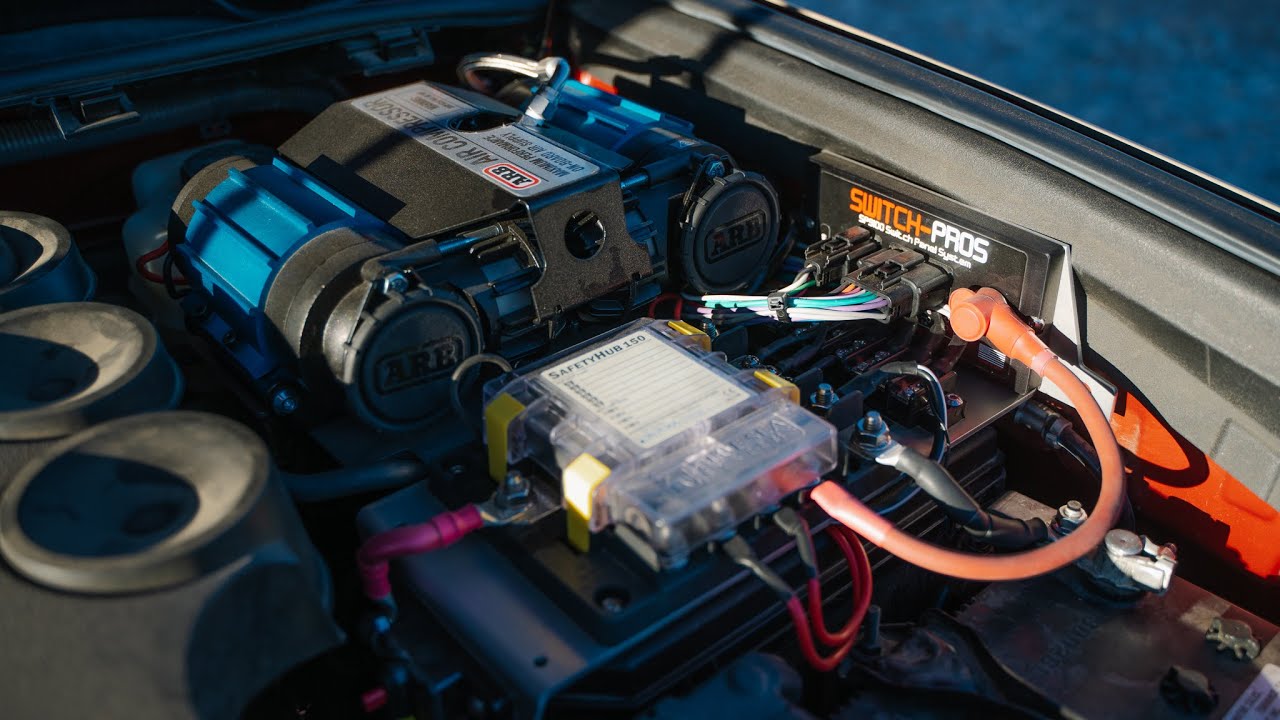 Installing an ARB Dual Air Compressor and Switch-Pro System - 2020 ...