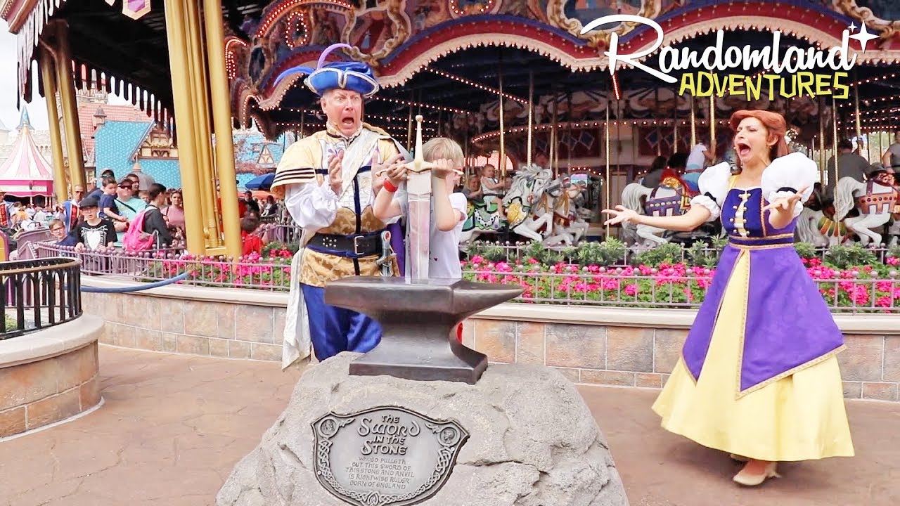 I (Almost) Pulled the Sword from the Stone! Disney World to Disneyland ...