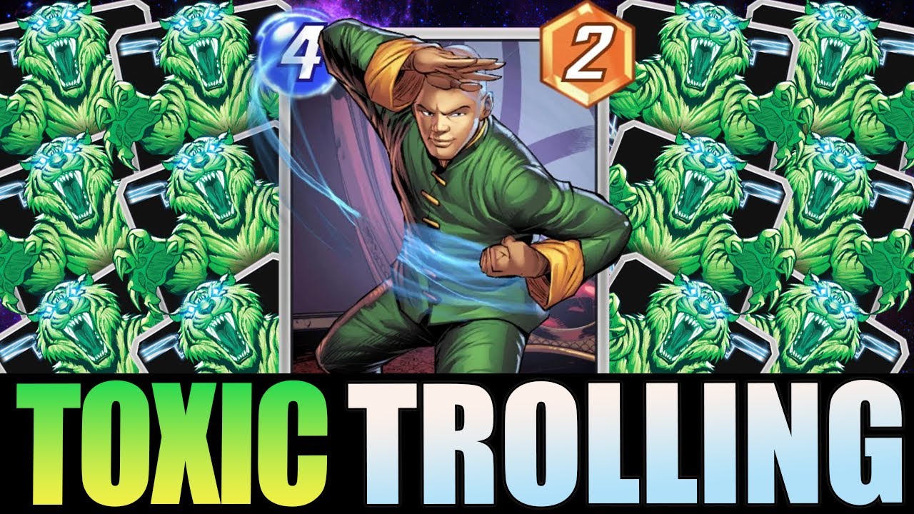 MOST TOXIC TROLL DECK IN MARVEL SNAP! BEST POOL 1 & 2 WONG DECK - YouTube