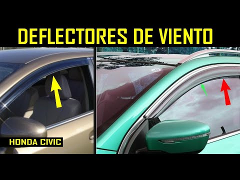 Instalacion de Deflectores o Visores de Aire en las puertas (menos ...