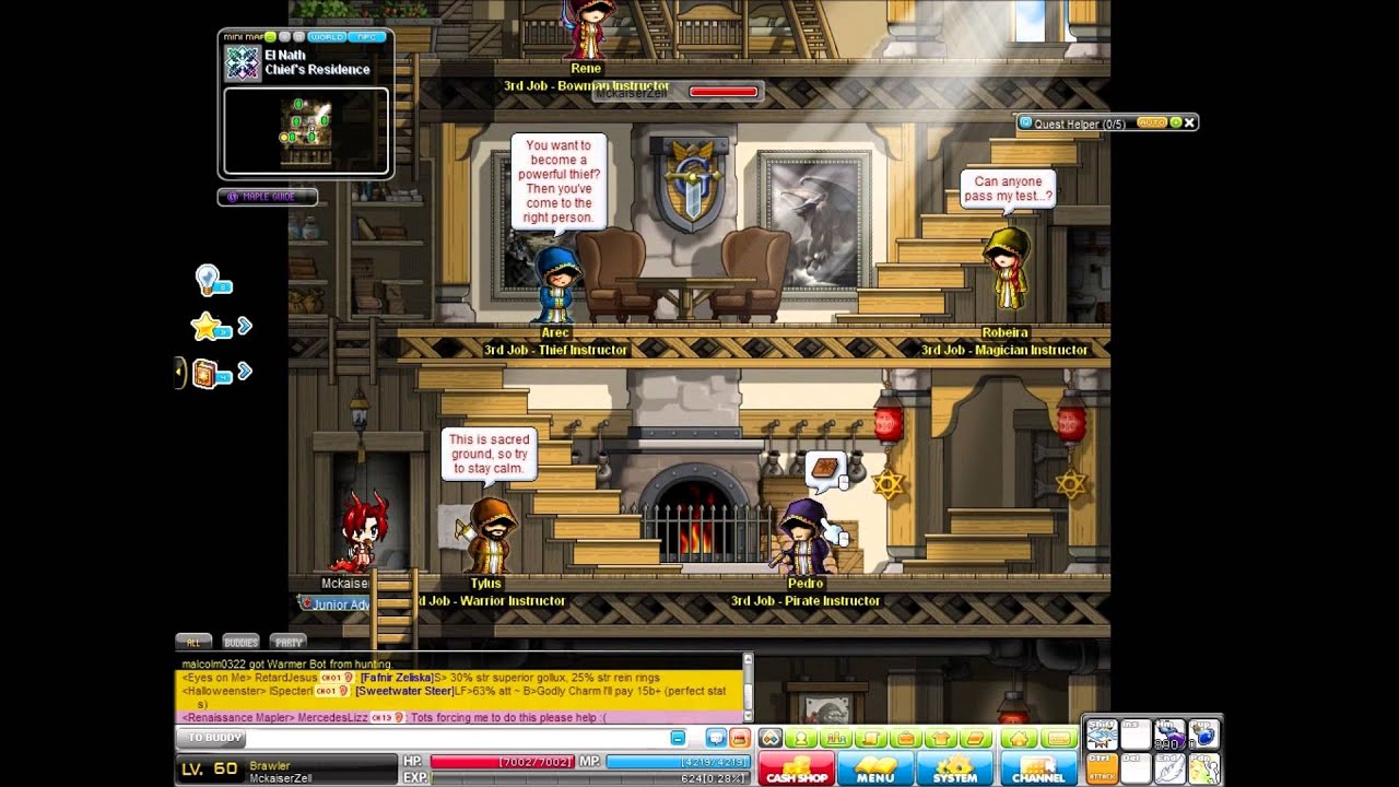 Maplestory Brawler part 4 MckaiserZell - YouTube