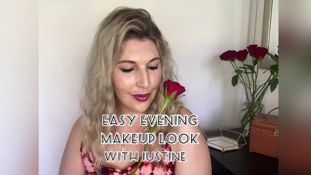[BEAUTY]: Easy Evening Makeup with Justine Purely Perfect - YouTube