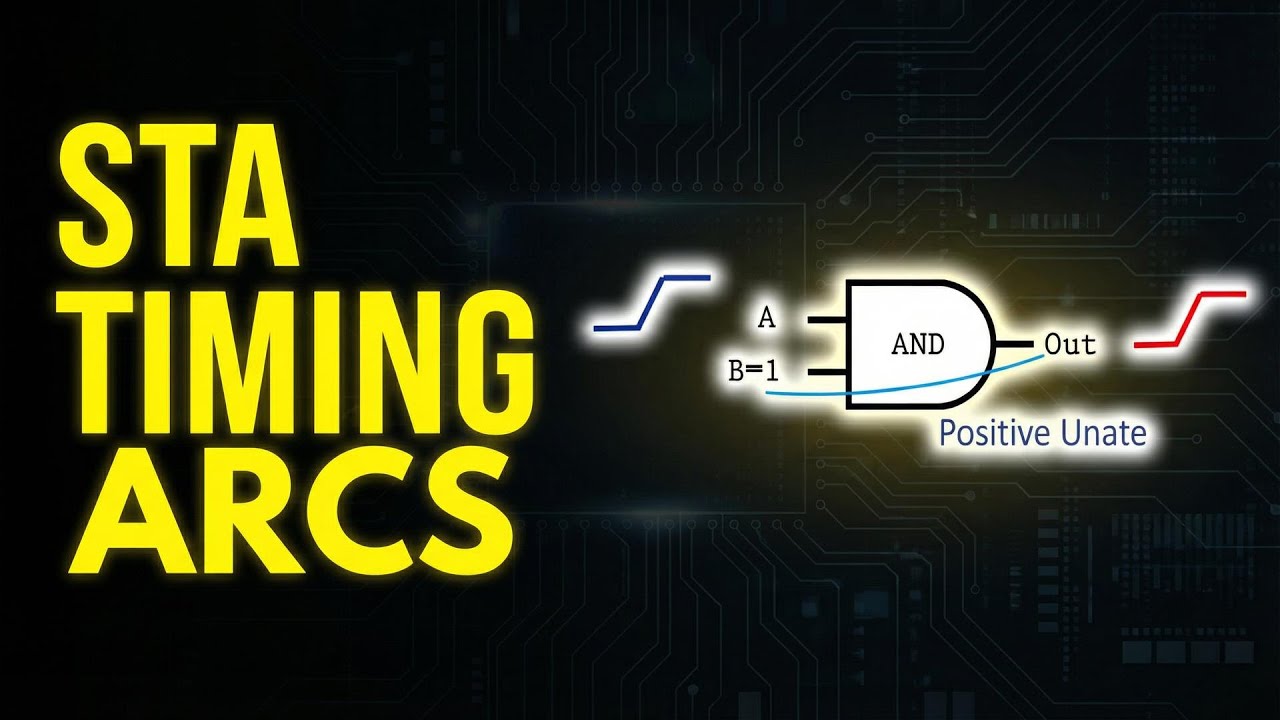 STA Timing Arcs Explained: Positive vs Negative Unate | STA Ep. 08 ...