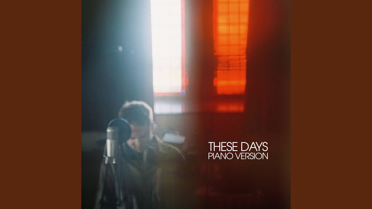 These Days (Piano Version) - YouTube