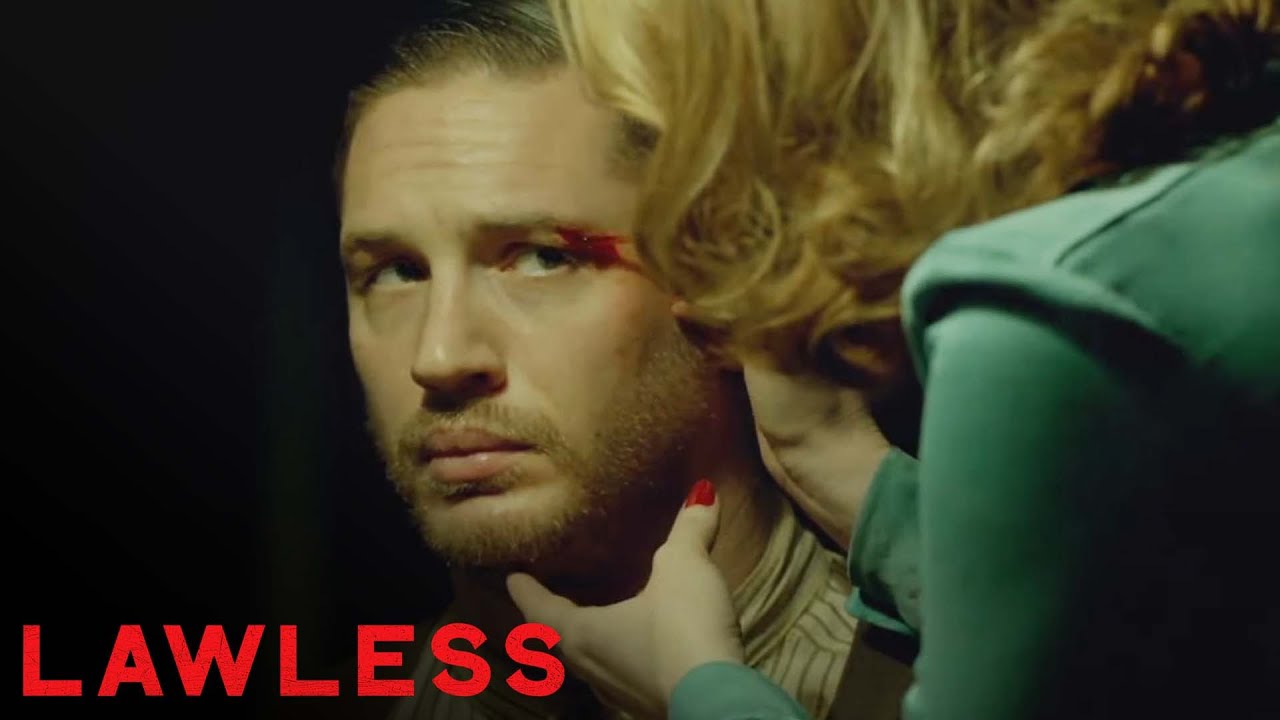 'Rakes' Men Attack Forrest' Scene | Lawless - YouTube