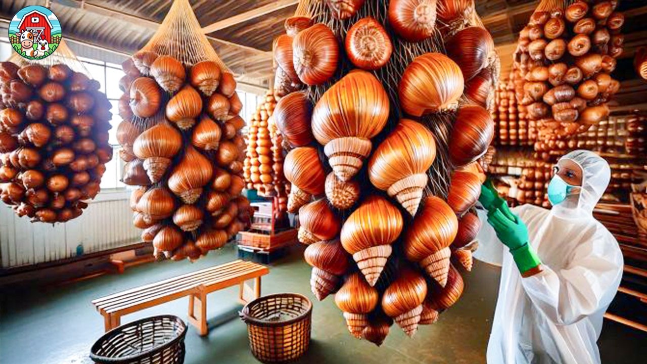 Amazing Snail Farm Technology For Meat, Eggs And Cosmetics - Snail ...