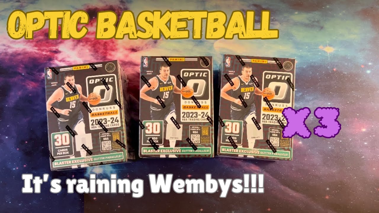 Super hot blaster boxes!! 2023/24 Optic Basketball | Wemby and other ...