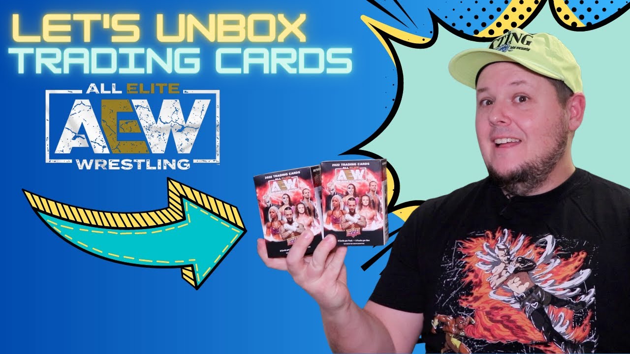 UNBOXING! AEW Trading Cards - Series 2 Wrestling Cards Pack Break - Two ...