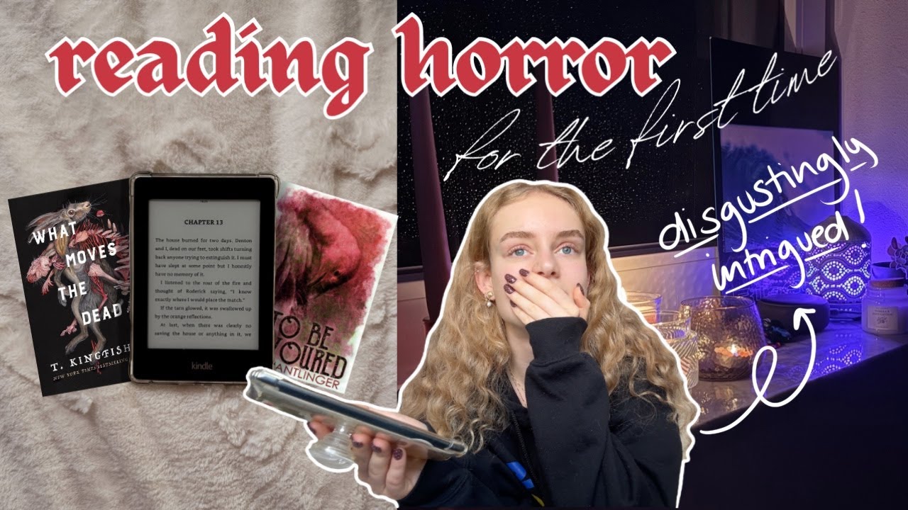 reading horror books for the first time! 🕯🦷🩸 - YouTube