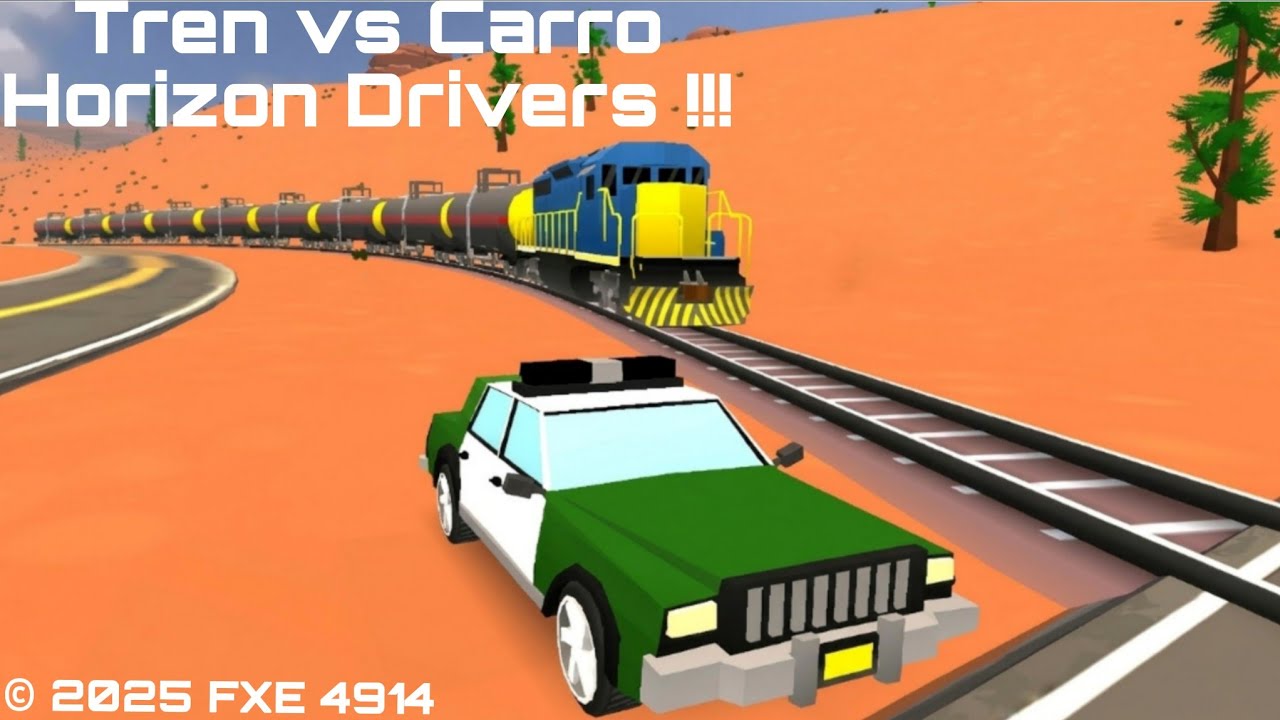 Horizon Drivers Train Vs Car - YouTube