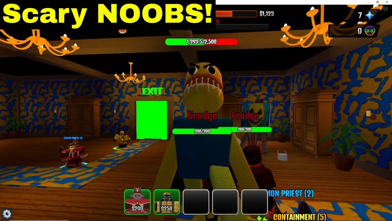 MONSTROUS NOOBS! (Roblox: The House TD Pt. 1) - YouTube