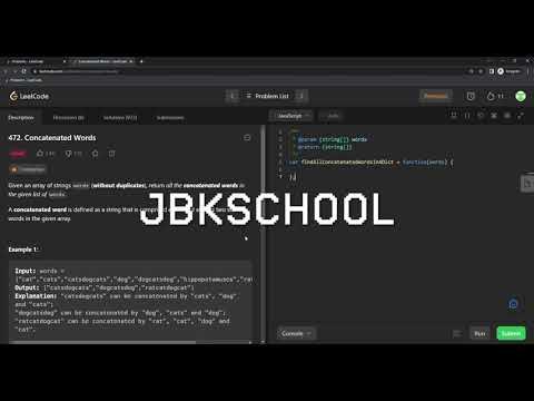 EN) Leetcode 472. Concatenated Words - YouTube