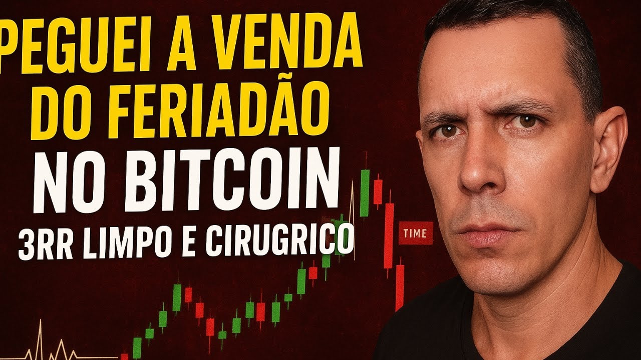 VENDA PERFEITA NO BITCOIN | OPERAÇÃO 3RR EXPLICADA PASSO A PASSO - YouTube