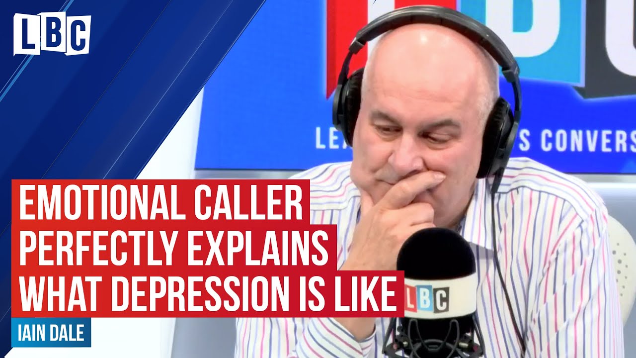 The emotional caller who perfectly explained what depression is like ...