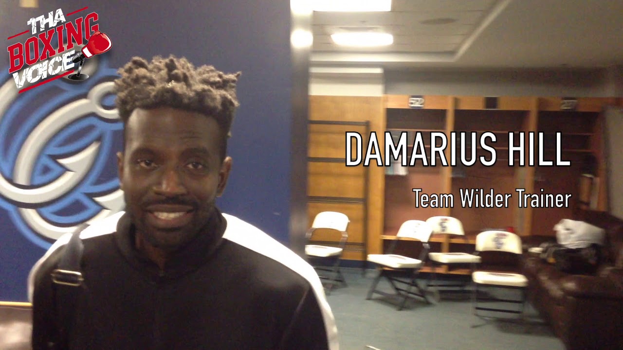 COACH DAMARIUS HILL Talks About MARSELLOS WILDER 🥊 - YouTube