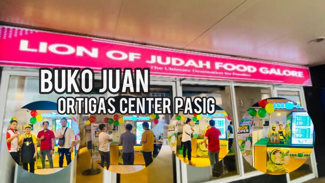 BUKO JUAN @ Lion of Judah Food Galore, Ortigas Pasig - YouTube