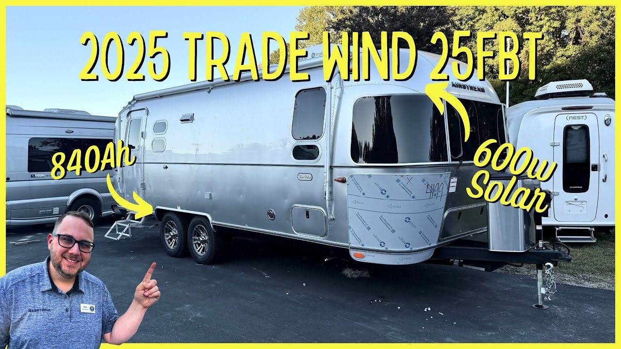 Massive Improvement for the 2025 Airstream Trade Wind 25FB Twin - YouTube