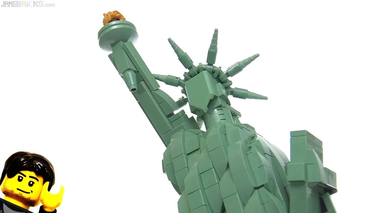 🔄 LEGO Architecture 2018 Statue of Liberty review! 21042 re upload ...
