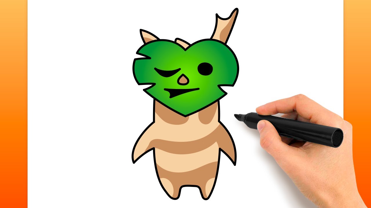 Comment Dessiner Un Korok De La Légende De Zelda (Tutoriel De Dessin ...