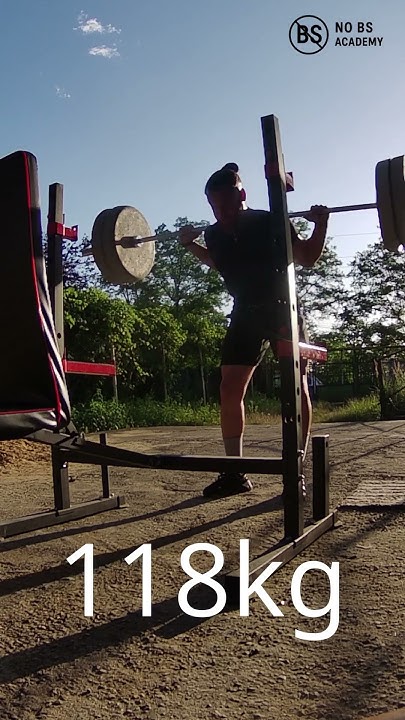 Gruzin trenuje ze mną! Przysiad 118kg x 3x5 – progres 🇵🇱🇬🇪 - YouTube