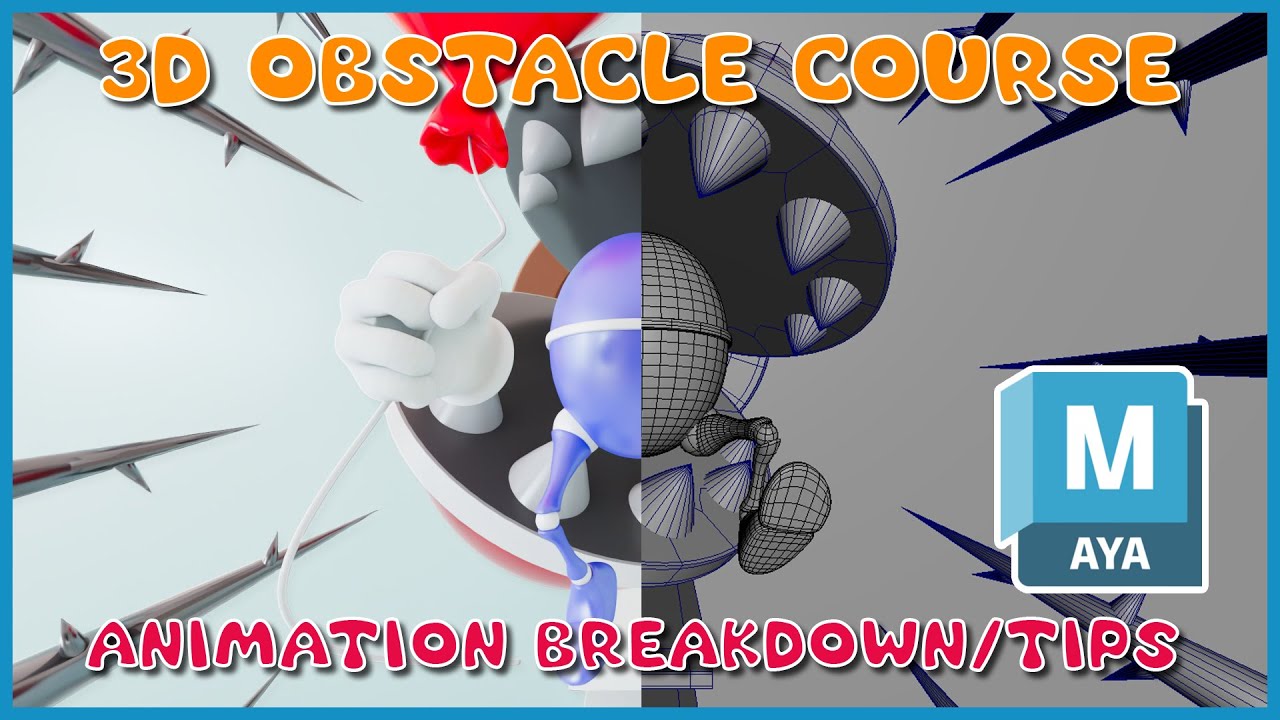 3D Animation Breakdown - Legy's Obstacle Course - YouTube