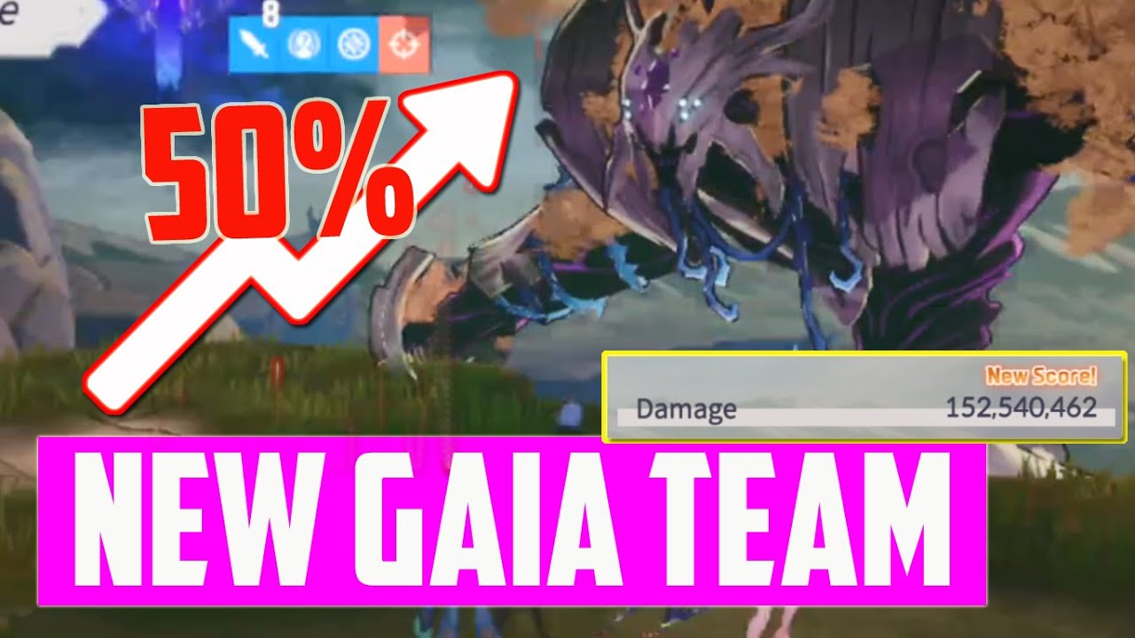 MY NEW GAIA GUILD RAID TEAM - EVERSOUL - YouTube