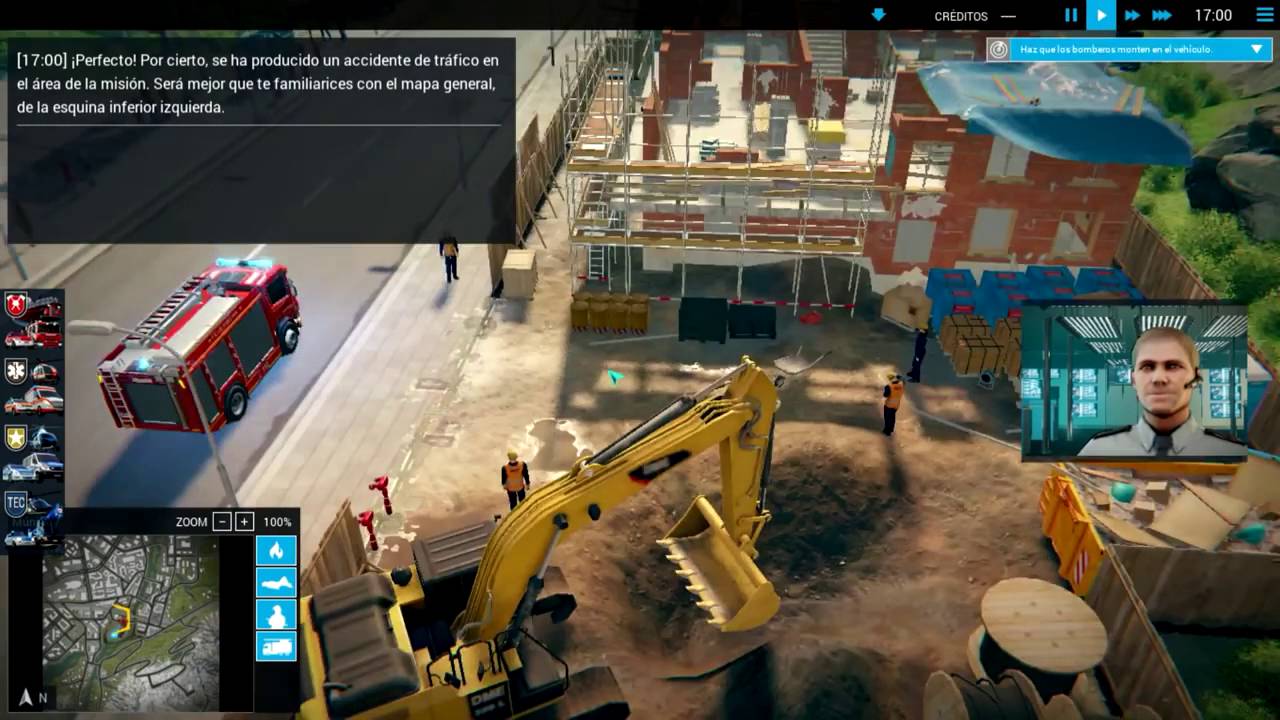 Emergency 5 español Gameplay 1080 | #1 Misión 1 TUTORIAL [KraoESP ...