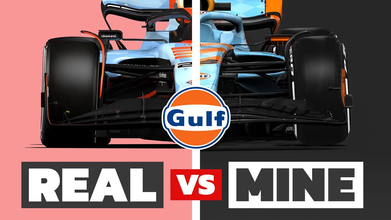 I Redesigned the Gulf x Williams Special Edition F1 Car (ft. Williams ...