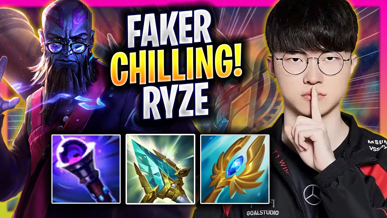 FAKER CHILLING WITH RYZE! - T1 Faker Plays Ryze MID vs Viktor! | Season ...