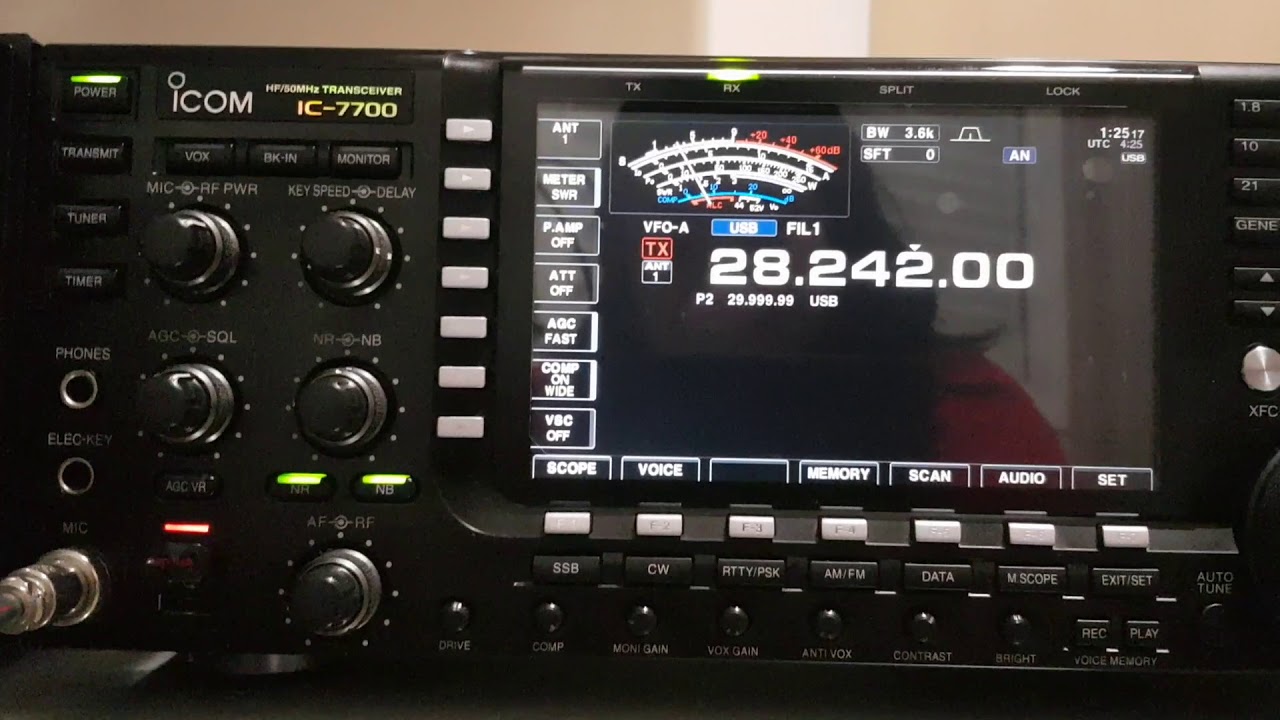 Icom IC-7700 - Video Aula 002 - YouTube