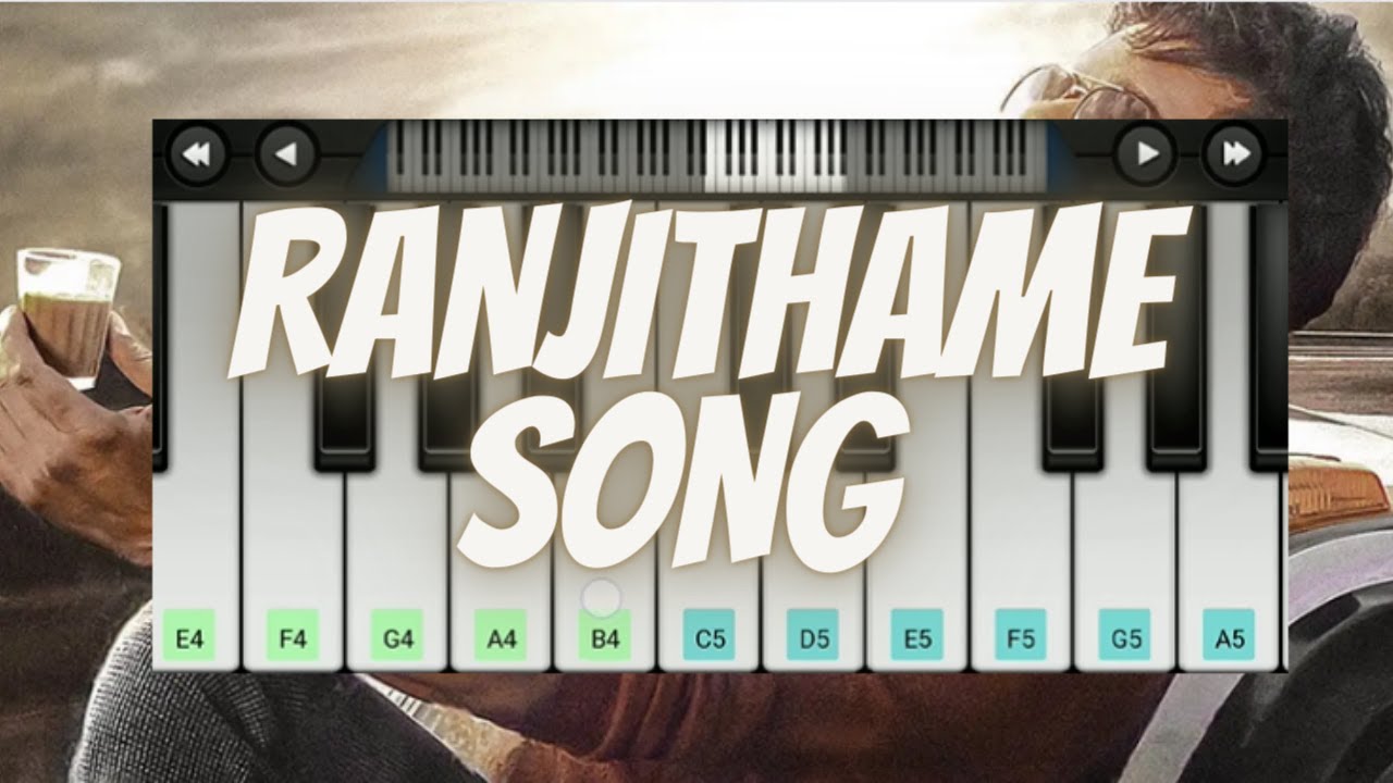 Keyboard Notes :- Ranjithame Song - YouTube